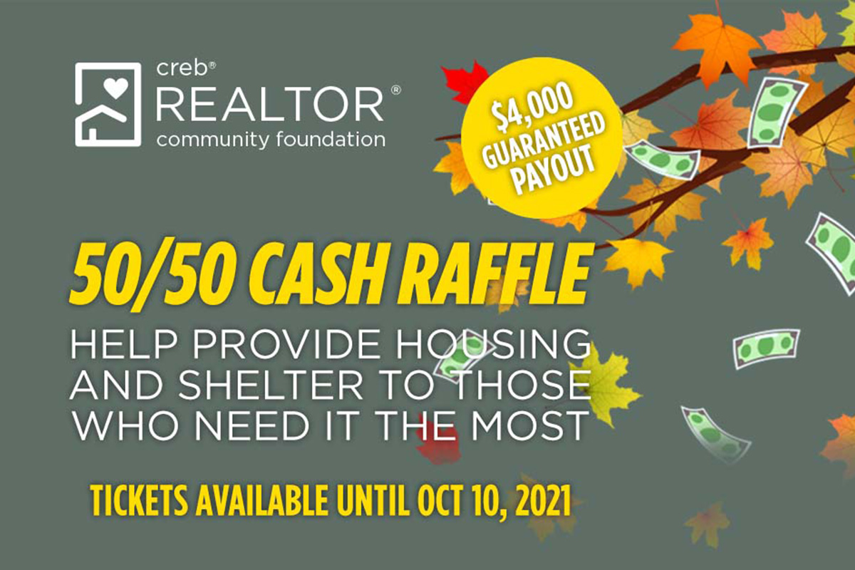 CREB® | 50/50 raffle in support of housing and shelter charities is ...